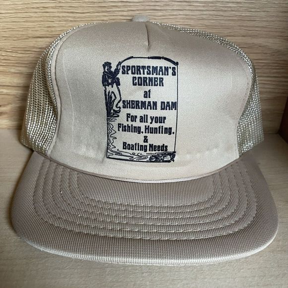 Youngan | Accessories | Vintage Sportsmans Corner Sherman Dam Fishing ...